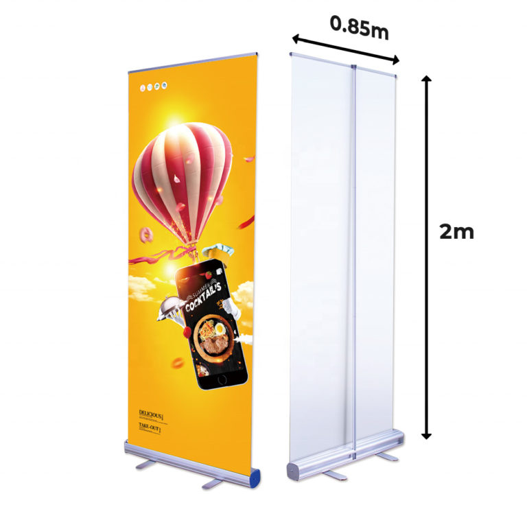 Rollup 2m X 0.85 m - Agence de communication en Tunisie | BOX Community